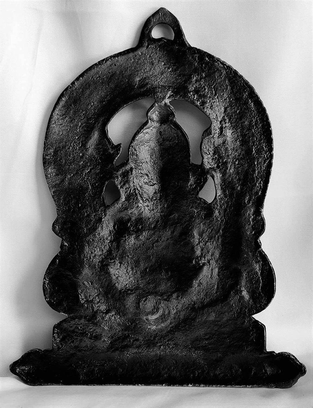 Metal Lord Ganesha Decorative Wall Hanging Showpiece - Antique Color ...